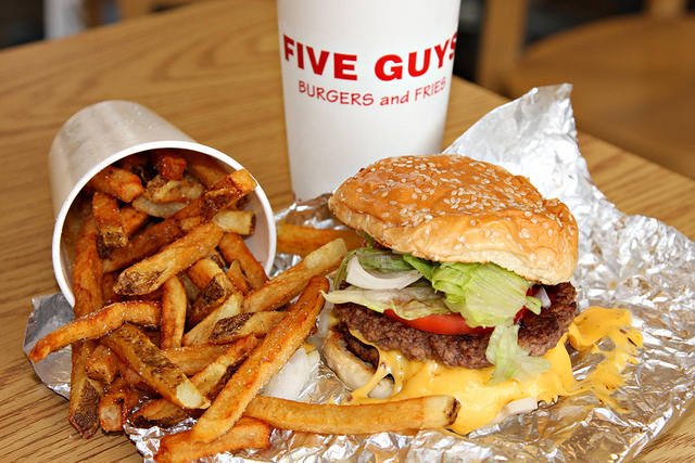 Five Guys – Iced Tea Lover