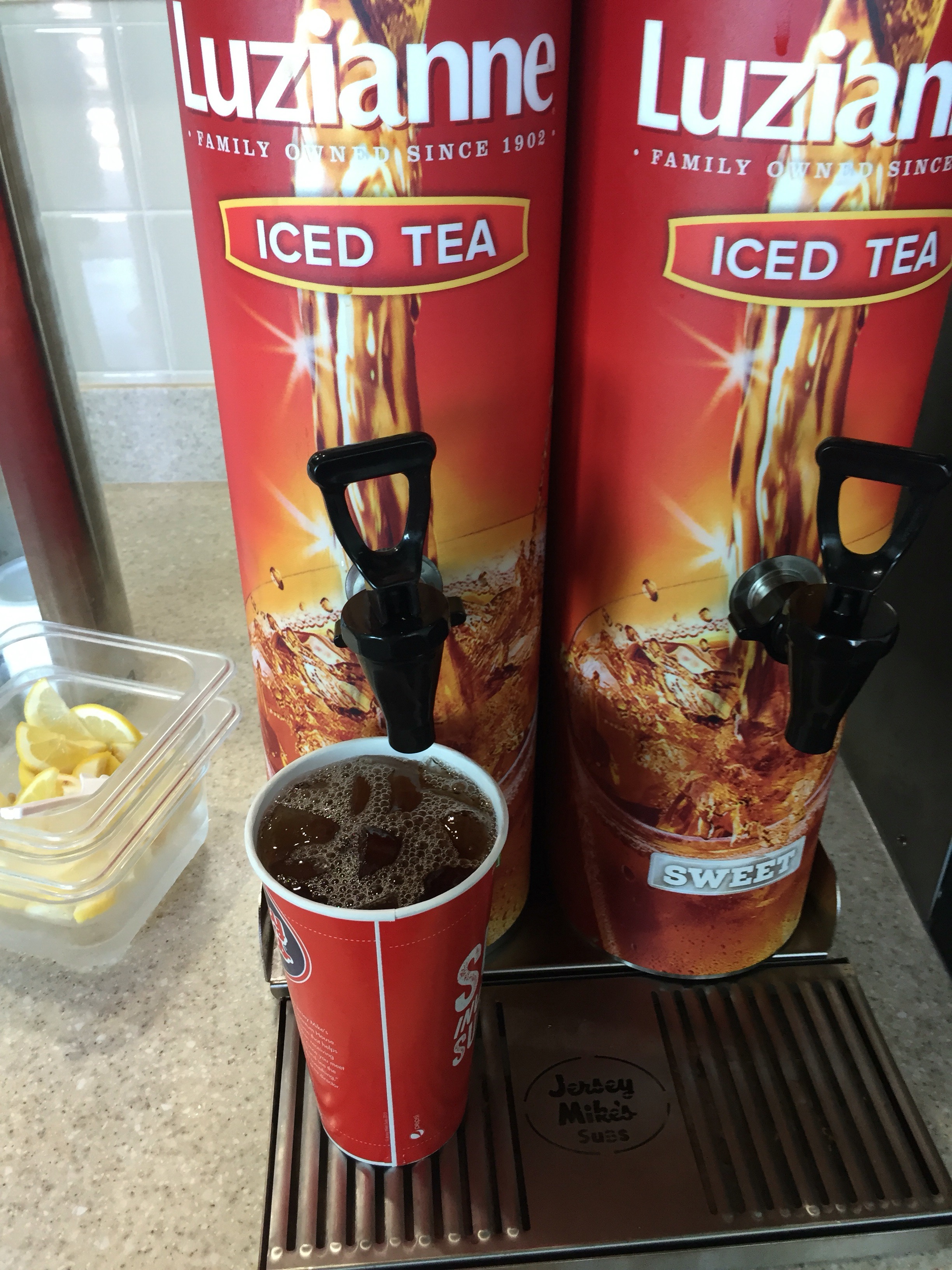 Jersey Mike’s Subs – Iced Tea Lover